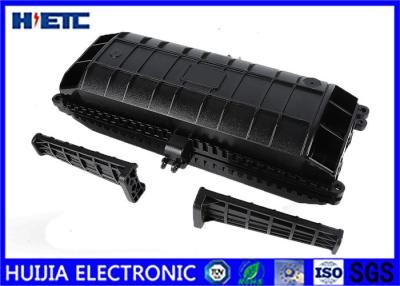 China Horizontal Fiber Optic Splice Closure Outdoor Enclosure 96 Fiber Capacity 6 Trays for sale