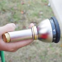 China Adjustable Front Trigger 60PSI Garden Hose Jet Nozzle for sale