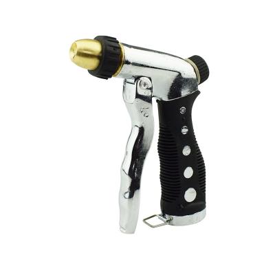China Flexible Expanding Lawn 4 Bar Garden Hose Spray Gun ABS TPR 10 Bar for sale