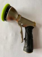 China 8 Patterns Garden Water 60PSI Metal Hose Spray Gun for sale
