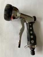 China 4 Bar Water Hose Spray Gun ABS TPR 10 Patterns European American Connector for sale