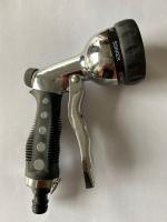 China 4 Bar Water Hose Spray Gun ABS TPR 10 Patterns European American Connector for sale