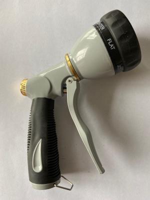 China 4 Bar Pressure TPR Coated Garden Water Hose Gun 60PSI Adjustable Flow for sale