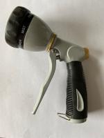 China 4 Bar Pressure TPR Coated Garden Water Hose Gun 60PSI Adjustable Flow for sale
