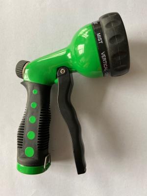 China 60 Psi Ergonomic Garden Hose Spray Gun with Adjustable Flow ABS TPR Metal Construction for sale
