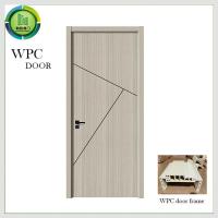 China Moisture Resistant Soundproof Design Heat Insulation WPC Door for Modern Interiors for sale