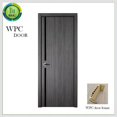 China Versatile and Durable WPC Hollow Door for Modern and Elegant Spaces Customizable Size and Color for sale