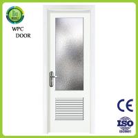 China Customizable and Maintenance-Free WPC Glass Door for Any Residential or Commercial Space for sale
