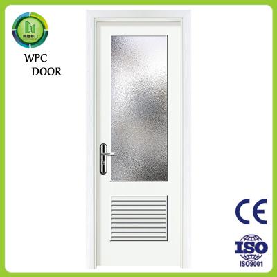 China Customizable and Maintenance-Free WPC Glass Door for Any Residential or Commercial Space for sale