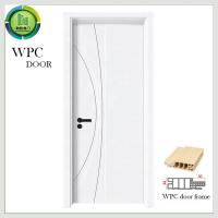 China ISO9001 Certified WPC Interior Door with Mortise Lock and Cylinder Lock Options for sale
