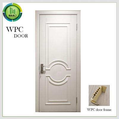 China Factory Price  WPC Door Eco-Friendly and Durable Solution for Residential and Commercial Low Maintenance and Soundproof Design for sale