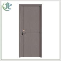 China Impact Rated Entry WPC Hollow Door Composite Alkali Resistant  Bedroom Use for sale