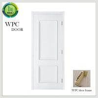 China Painting WPC Door soundproof moisture resistant and low maintenance interior door made from 100 percent WPC material for modern spaces for sale