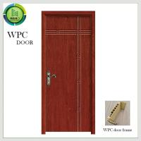 China Home Design WPC Plain Door Termite Proof Moisture Resistant Hotel Use for sale