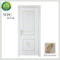 China Wood Interior WPC Plain Door Termite Resistant Apartment Use for sale