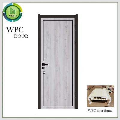 China Environmental Protection WPC Wood Door for sale