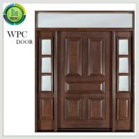 China Anti Termites  Exterior Sliding Glass Doors , WPC Entry Glass Door for sale
