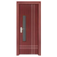 China Environmental Protection And Waterproof Properties Of WPC Glass Doors for sale