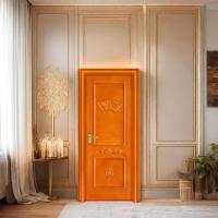 China Superior Interior Design With Strong And Durable Painting WPC Door for sale