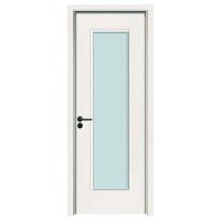 China Juye WPC Glass Door Waterproof Modern and Environmentally Friendly for sale