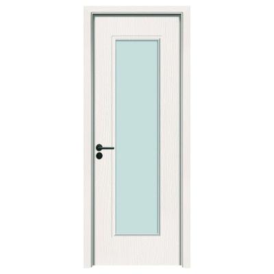 China Juye WPC Glass Door Waterproof Modern and Environmentally Friendly for sale
