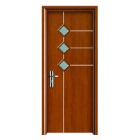 China Juye WPC Glass Door Waterproof And Excellent Customer Service for sale