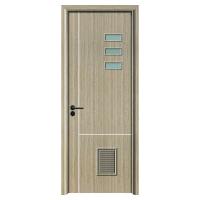 China Juye WPC Glass Door Waterproof And Fire Resistant For Contemporary Interior Design for sale