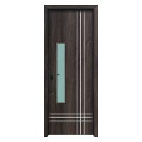 China WPC Glass Door For Contemporary And Durable Fire Resistant Design for sale