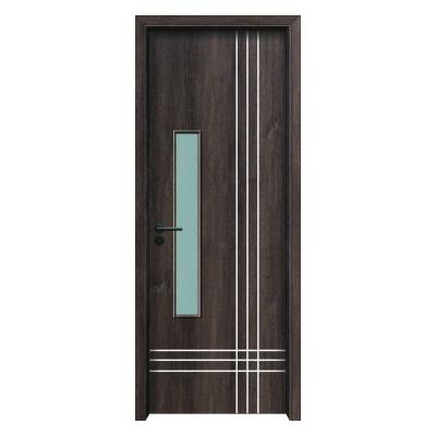 China WPC Glass Door For Contemporary And Durable Fire Resistant Design for sale