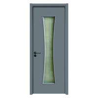 China Easy Installation Painting WPC Door For Interior With ISO And CE Certification for sale
