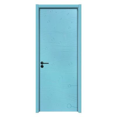 China Easy Installation Painting WPC Door For Interior With ISO And CE Certification for sale