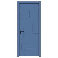 China Customizable Painting WPC Door Eco-Friendly Solution For Interior Decoration From Juye WPC Door for sale