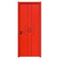 China Eco-Friendly And Biodegradable WPC Doors Made With Wood Powder And Recycled Plastic for sale