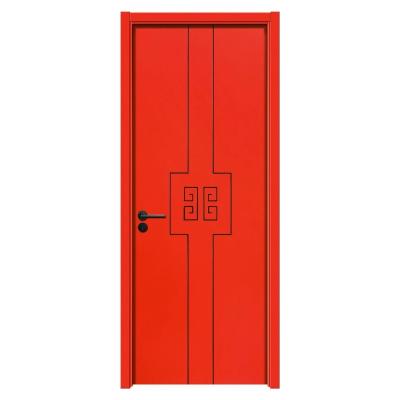 China Eco-Friendly And Biodegradable WPC Doors Made With Wood Powder And Recycled Plastic for sale