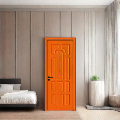 China Painting WPC Door Designed for Modern Sustainable Spaces with Excellent Heat Insulation and Low Maintenance Requirements for sale