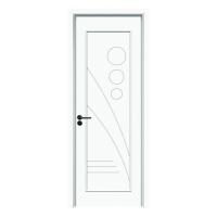China High-Cavity Structural Design WPC Door With Natural Tone Cutting-Edge Technology for sale