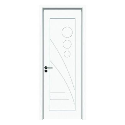China High-Cavity Structural Design WPC Door With Natural Tone Cutting-Edge Technology for sale