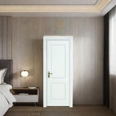 China Standard Size 2100*600*45mm Soundproof Customizable WPC Door Composite Hollow Door for Interior Use for sale