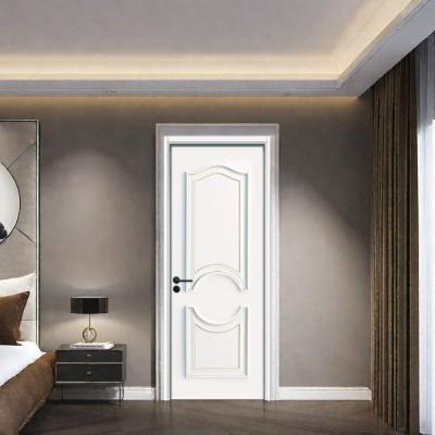 China Painting WPC Door Moisture Humidity Resistant Hollow Door with Low Maintenance and Long Service Life for Interior Residential for sale