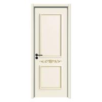 China Eco-Friendly Painting WPC Door With Biodegradable Polymers And Wood Powder for sale