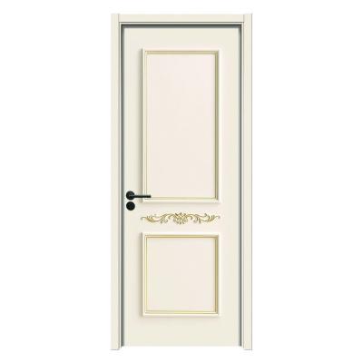 China Eco-Friendly Painting WPC Door With Biodegradable Polymers And Wood Powder for sale