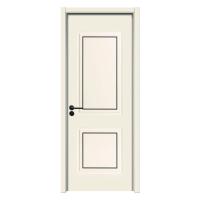 China Juye WPC Door Natural Tone WPC Hollow Door Board For Commercial And Stylish Interiors for sale