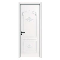 China High Durability Painting WPC Door For Juye Market With Moisture Resistance And Low Maintenance for sale