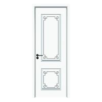 China Moisture Resistant Painting WPC Door For Juye Market With Energy Efficiency for sale