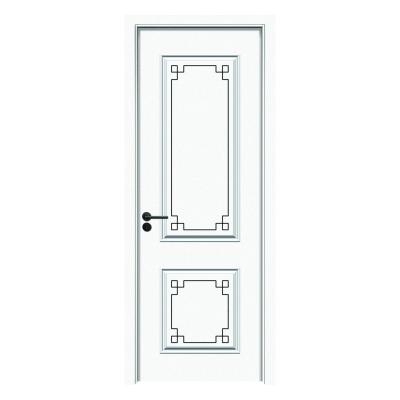 China Moisture Resistant Painting WPC Door For Juye Market With Energy Efficiency for sale