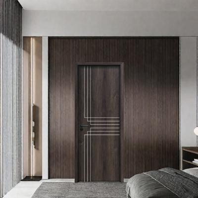 China Juye WPC Hollow Doors Moisture-Resistant Soundproof Solutions for sale