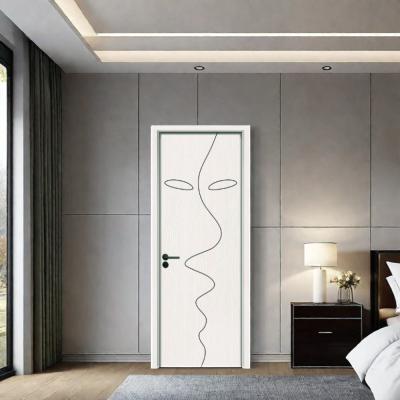 China Upgrade Your Home With Juye WPC Hollow Door Eco-Friendly And Durable Sound Insulation for sale