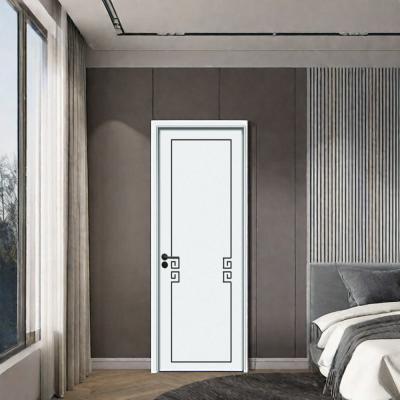 China Waterproof WPC Hollow Door Durable And Resistant To Moisture And Mildew for sale