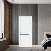 China Waterproof WPC Hollow Door For Moisture-Resistant Performance In Living Spaces for sale
