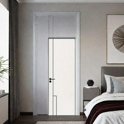 China Upgrade Your Home Functionality with Our Moisture-Resistant WPC Hollow Door for sale